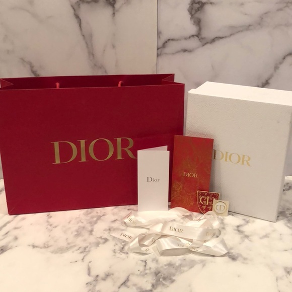 Dior | Bags | Authentic Dior Purse Storage Box Gift Set Extras | Poshmark